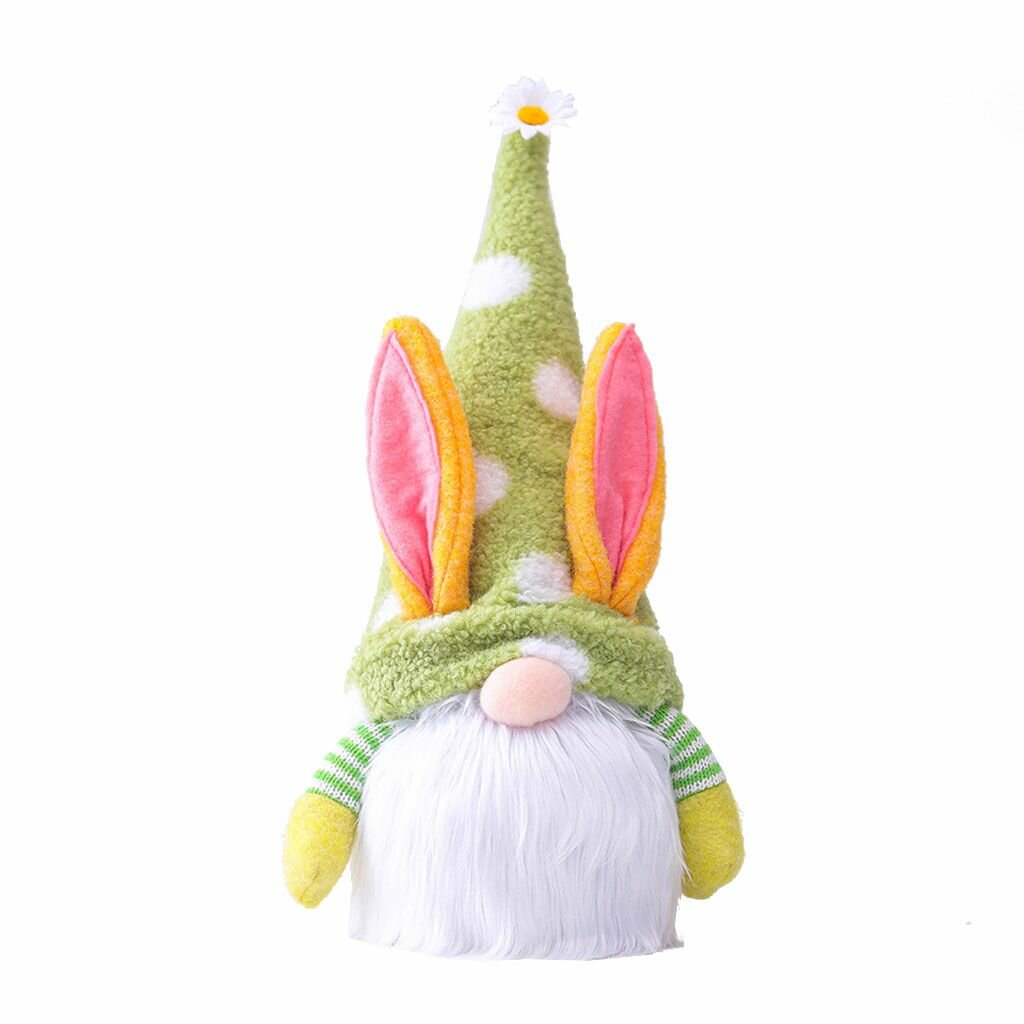 Пасхальные украшения в виде гномов, Кролик ручной работы для куклы со светодиодной подсветкой, Шведские украшения в виде гномов Tomte Elf