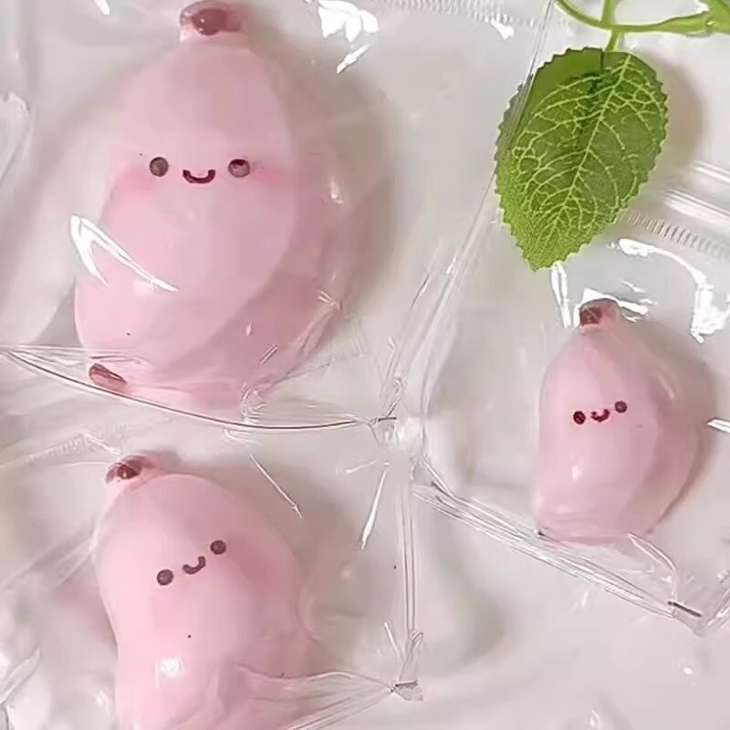 Colorful large plush cat paw squishy stress relief toy perfect for kids and adults blue