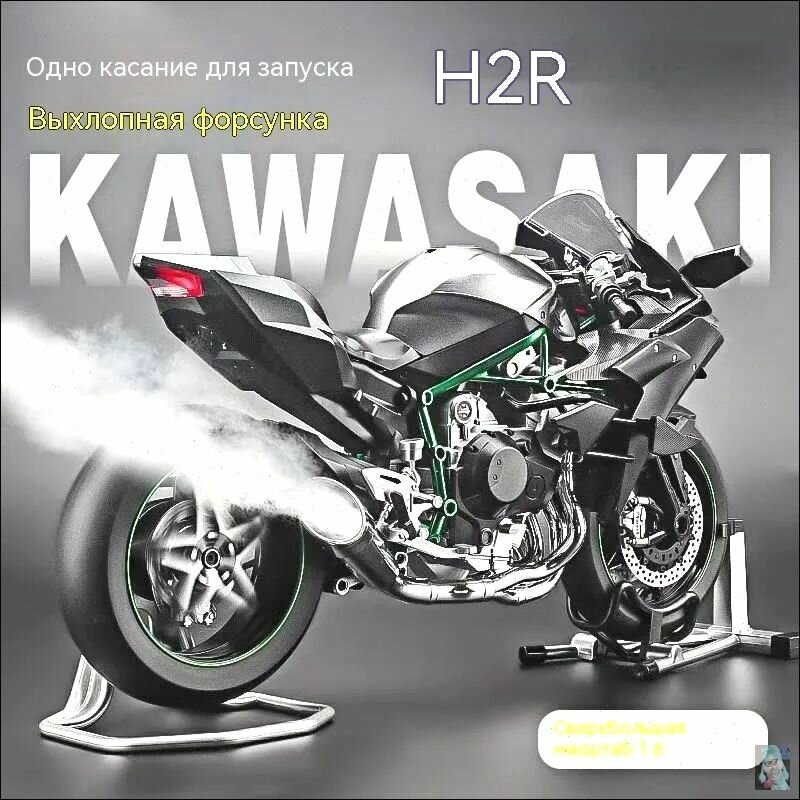 Динамическая модель легкосплавного автомобиля для мотоциклов Kawasaki H2R