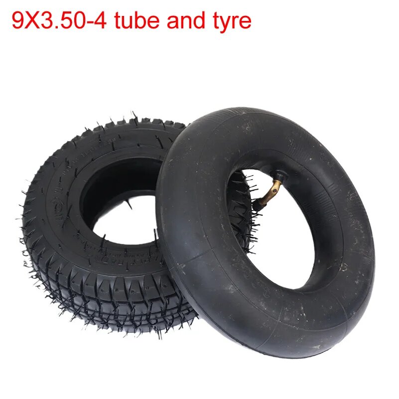 9 дюймов x3.50-4 пневматическая шина x3.5-4 для электрического трехколесного inner outer tire