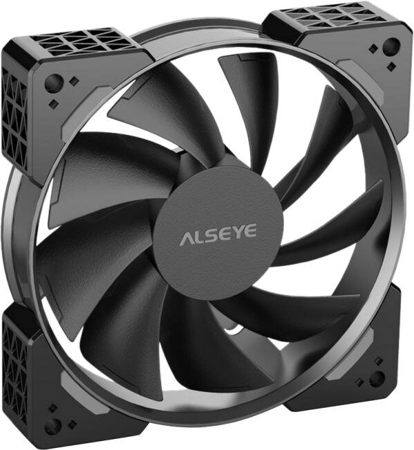 AS.04.04.0001 Вентилятор в корпус ALSEYE N12-B Cooling Fan Black N12-B Cooling Fan Black 120*120*25mm, 700;1800RPM, 25.
