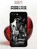 Черный матовый чехол на Apple iPhone 7 Plus/8 Plus / Айфон 7 Plus/8 Plus с принт...