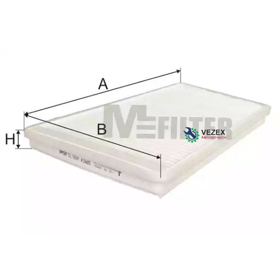 M-FILTER K945 фильтр салона!\ MB W203/S203/C209 all 00>
