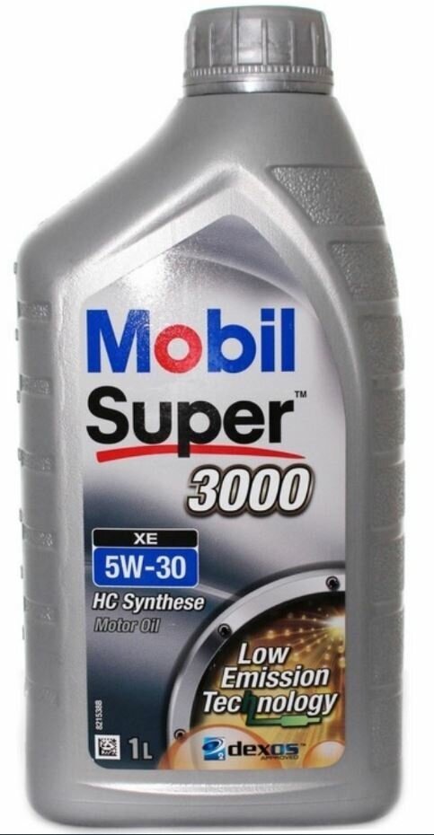 Синтетическое моторное масло Mobil Super 3000XE 5W30 1 л.