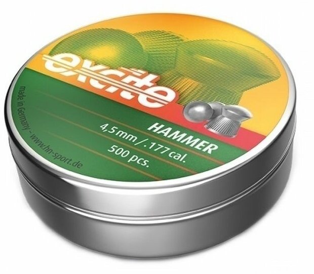 Пули H&N Excite Hammer 4,5 мм, 0,51 г (500 штук)