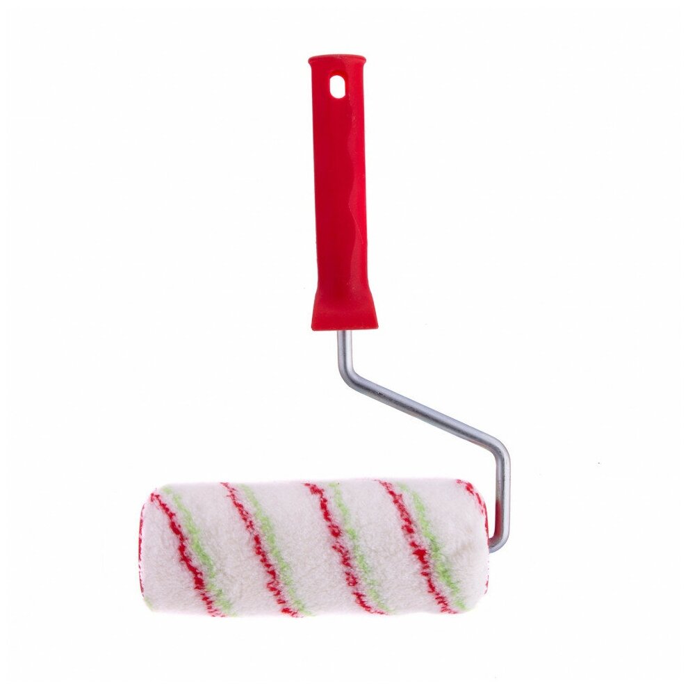 Валик Эмали , 180 мм, ворс 12 мм, D 48 мм, D ручки 8 мм, полиамид, полиакрил Сибртех 80170