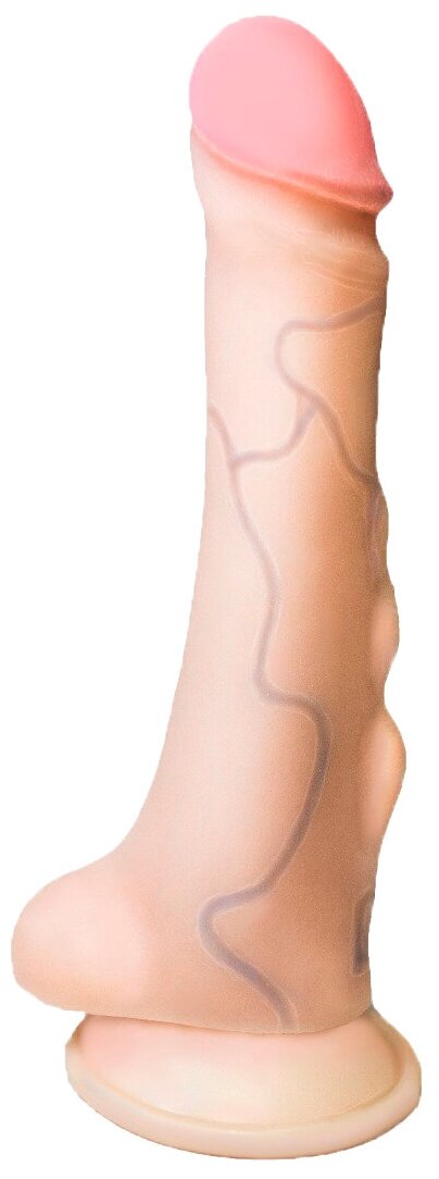 LOVETOY (А-Полимер) Фаллоимитатор неоскин, 814900, телесный, 19.5 см, M