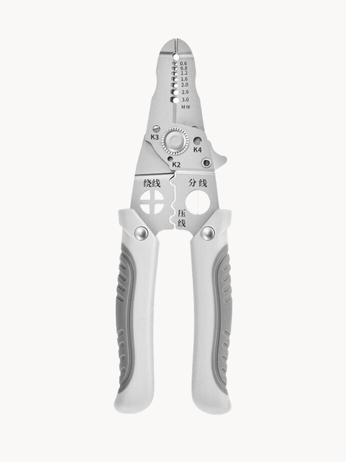 Плоскогубцы многофункциональные, электрика, для зачистки, 9в1, рычажный механизм, диэлектрические. Кримпер, стриппер