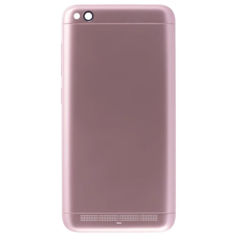 Задняя крышка для Xiaomi Redmi 5A (MCG3B) (розовый) (в сборе со стеклом камеры)