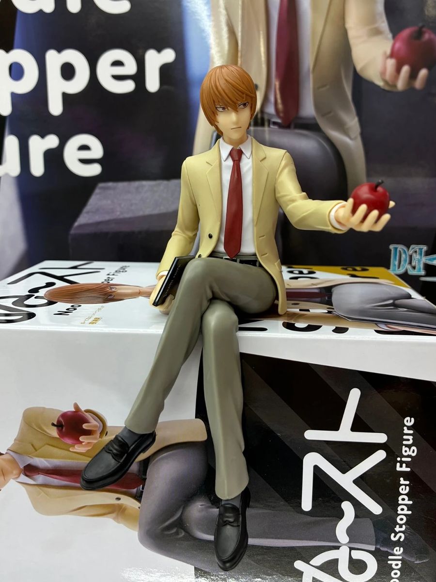 Аниме фигурка Death Note Yagami Light Noodle Stopper Figure 16cm