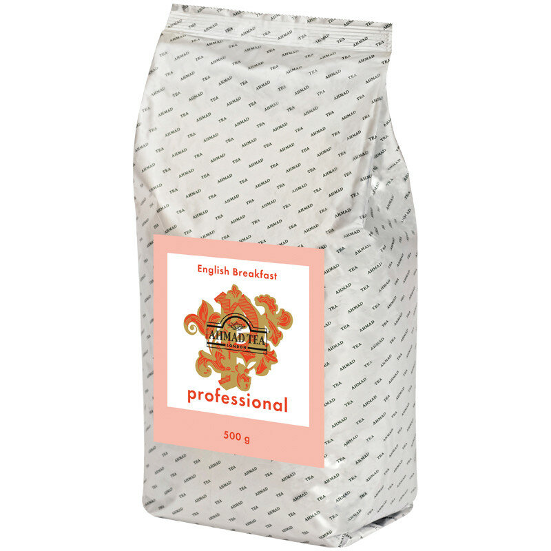 Чай Ahmad Tea "Professional. Английский завтрак", черный, листовой, пакет, 500г, 260743