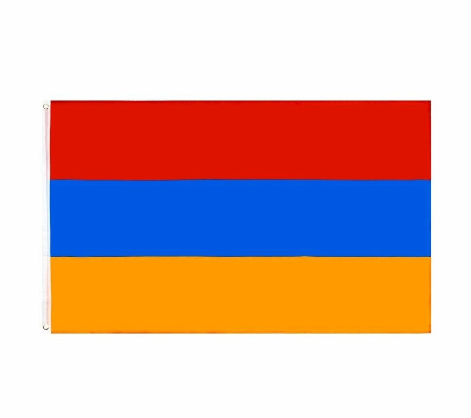 Флаг Армении 90х150 см, без флагштока, большой