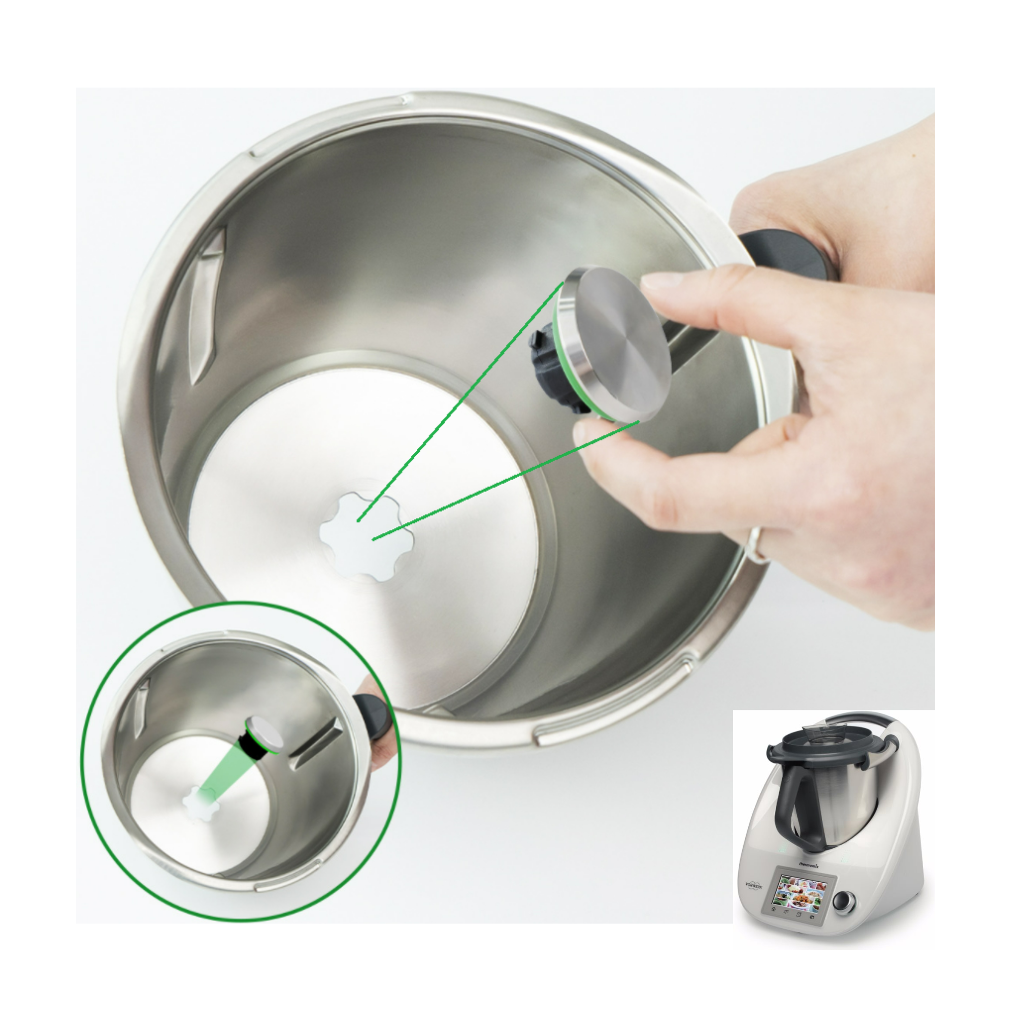 Заглушка ножа для Термомикс ТМ5 Thermomix