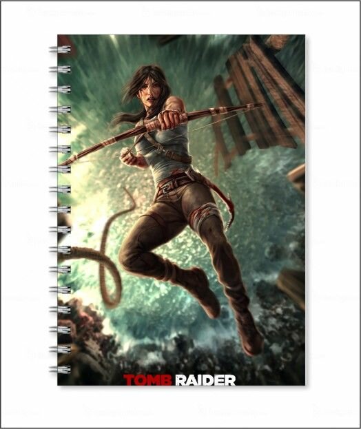 Тетрадь Расхитительница гробниц, Tomb Raider №10, А6