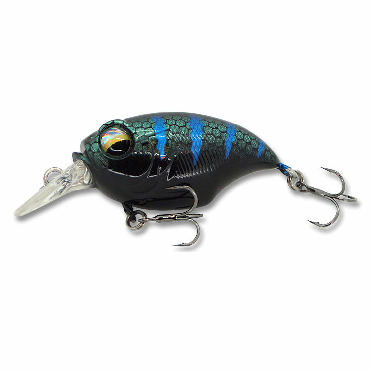 Воблер Kosadaka Dexter Crank XS 45F плав, 45мм, 8.6г, 0.5-1.0м цвет BBL