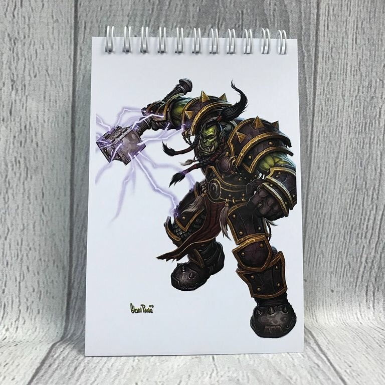 Блокнот Warcraft №14, А4