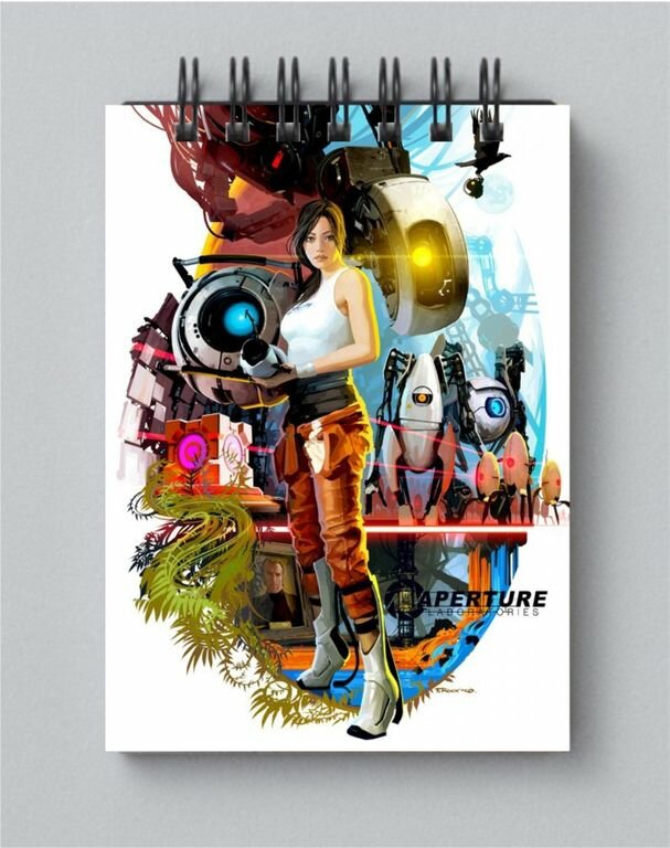 Блокнот Portal 2, Портал 2 №2, А6