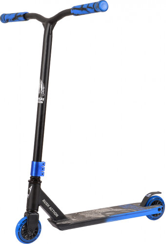 Самокат Rush Action трюковой SAL08202 Safari Blue, 100 мм