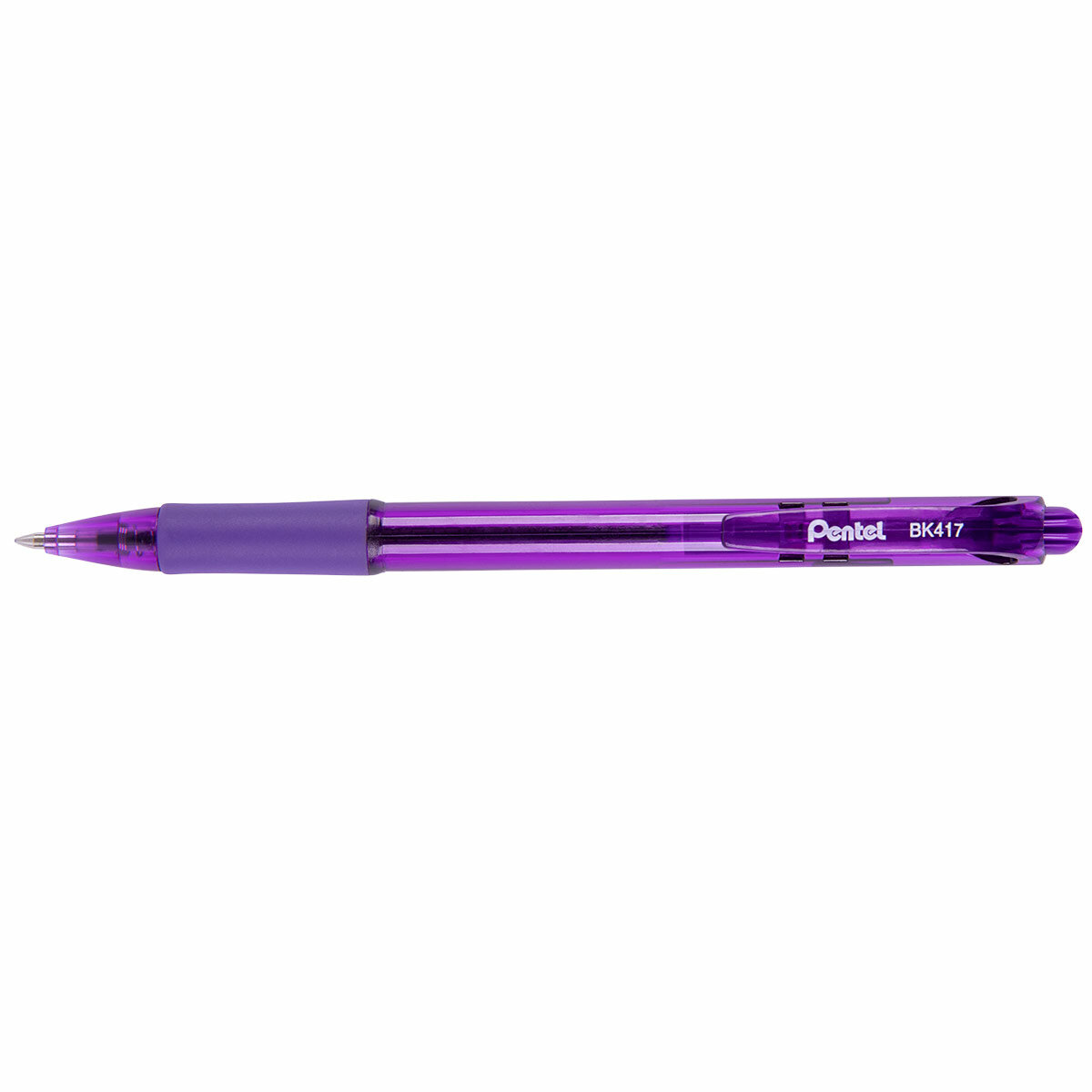 Ручка шариковая 12 шт. "Pentel" автоматическая Pentel Fine Line d 0.7 мм BK417-V цвет чернил: фиолетовый