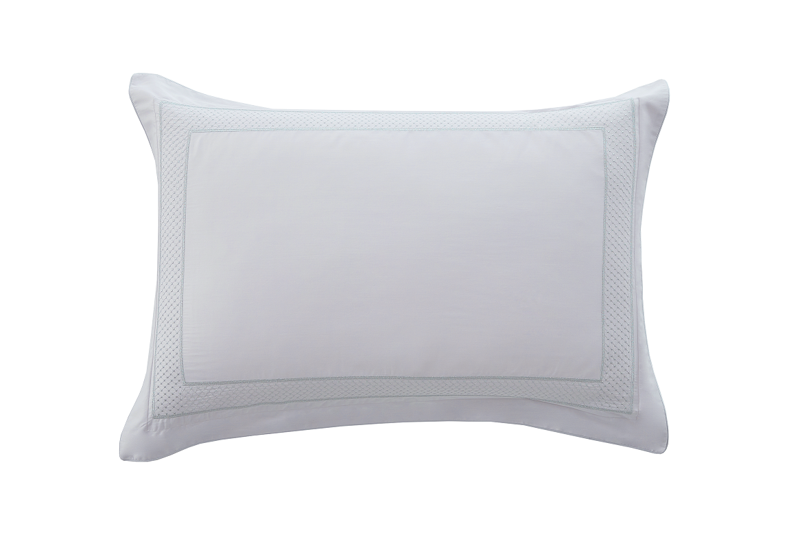 Наволочка La Maison de Domitille Конкорд (Concorde) Серебристый (Silver) 31x42 см