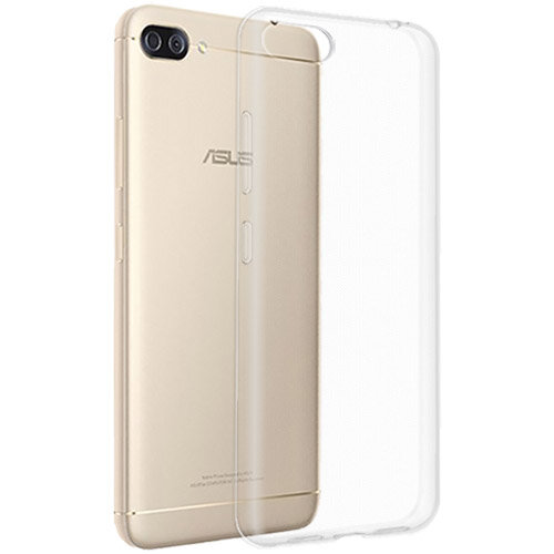 Чехол для ASUS ZenFone 4 Max ZC554KL силиконовый прозрачный глянцевый, защита камеры, iBox Crystal