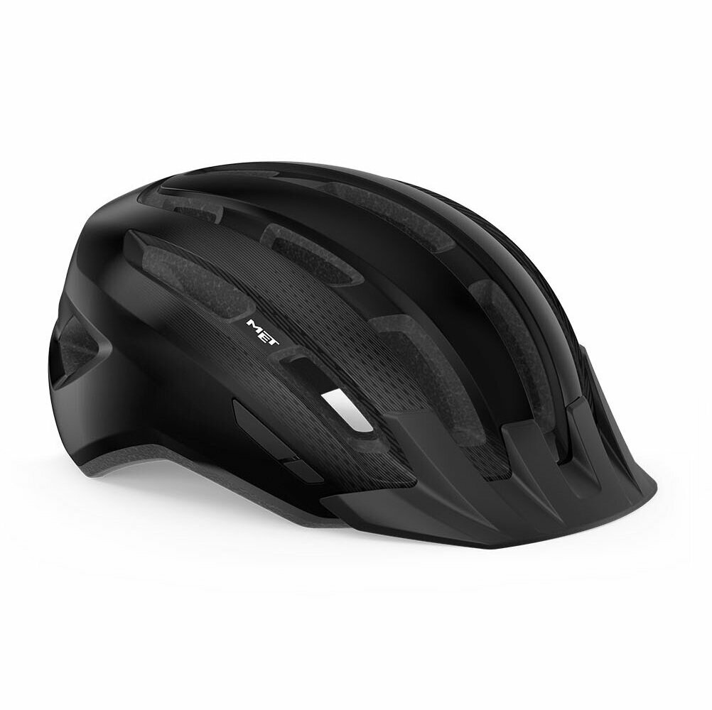 Велошлем Met Downtown MIPS Helmet (3HM137CE00) 2024, цвет Чёрный глянцевый, размер шлема S/M (52-58 см)