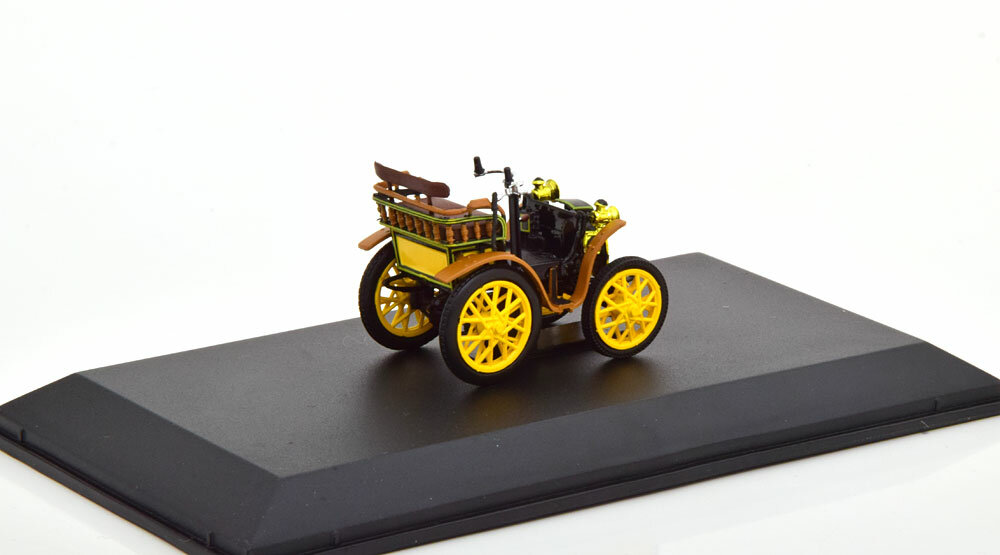 Модель коллекционная NOREV Renault type a 1898 brown (длина 4 см) — фото 1