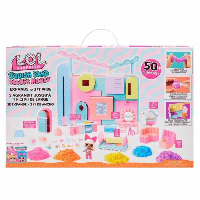 L.O.L. Surprise Squish Sand House Дом Squish Magic с аксессуарами 593218