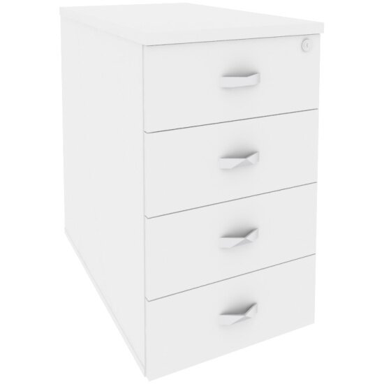 Тумба Riva CHAIR приставная/опорная O. TPO-1.7 Белый бриллиант 432*720*750 Onix