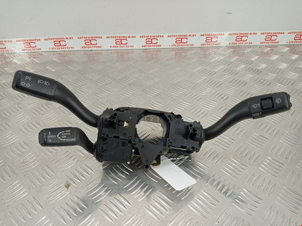 Блок управления подрулевыми переключателями (блок рулевого управления) Audi A6 C6 4F0953549B арт. 750692