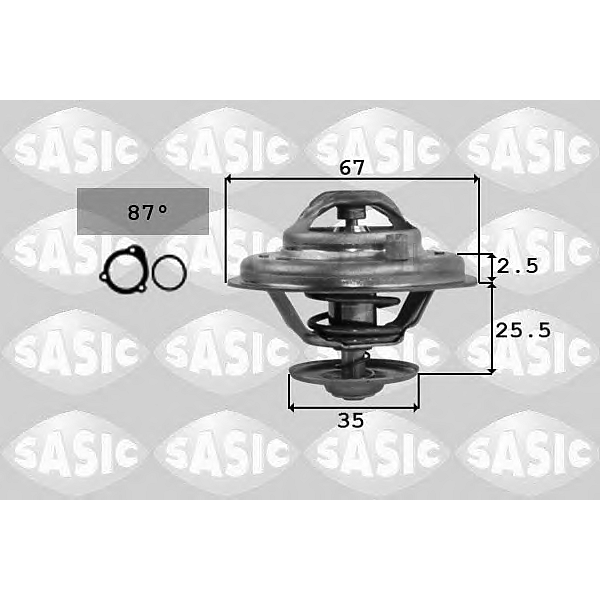 SASIC 9000167 (077121113 / 078121113C / 078121113F) термостат