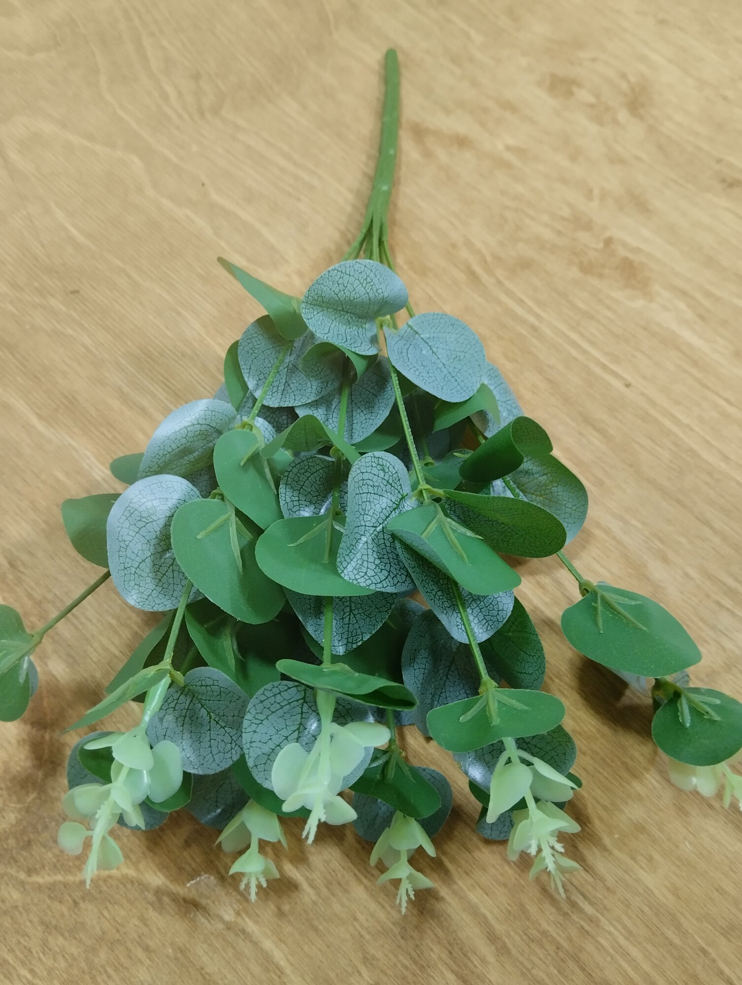 Эвкалипт-искусственное растение для композиций, набор 4 шт.