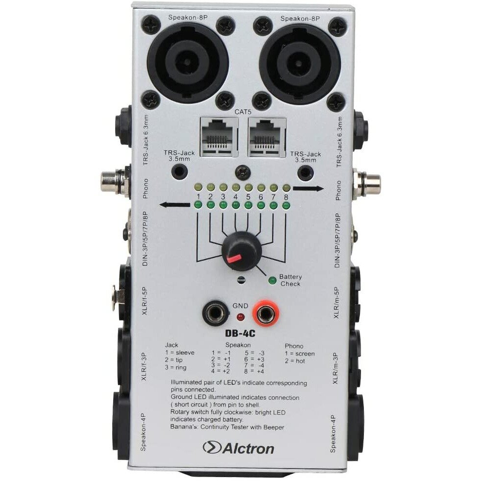 Кабельный тестер Alctron DB-4C
