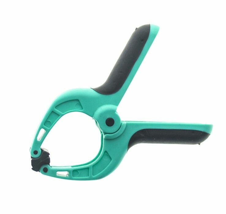 Струбцина клещеобр, пласт. корпус, усиленная пружина, длина 83мм, зев 33мм, Sturm! 1078-07-33