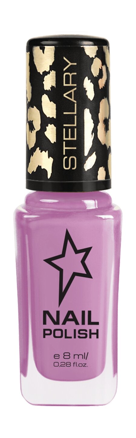 STELLARY Лак для ногтей Nail Polish, 8 мл, оттенок 63 Лиловый вереск