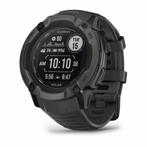 Часы Garmin INSTINCT 2X Solar черный (010-02805-00)