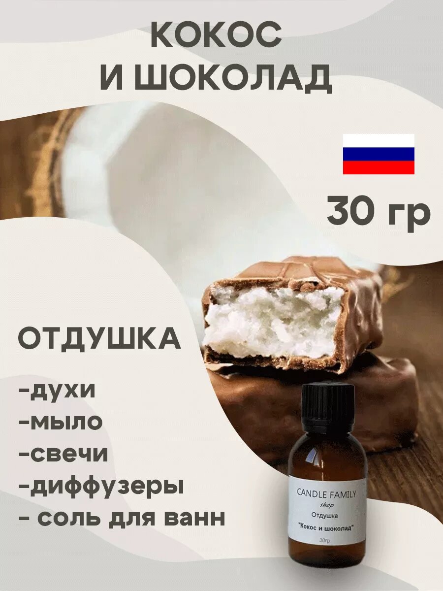 Отдушка для свечей и мыла. Ароматизатор косметический