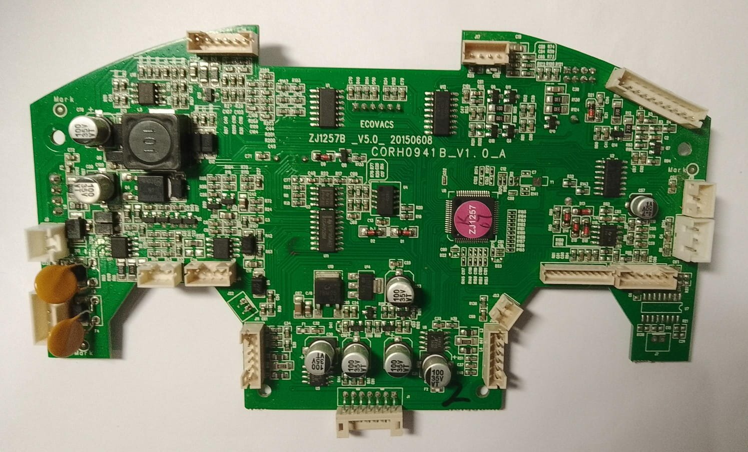 Материнская плата (ZJ1257B_V5.0_20150608 CORH0941B_V1.0_A BF-5 94V-0 E200704 ) робота пылесоса DEEBOT (D83)