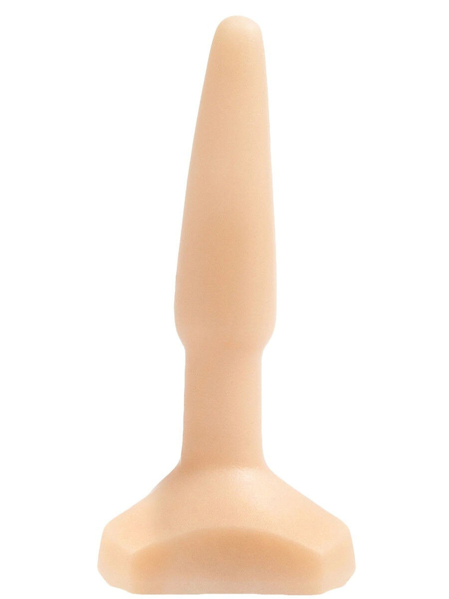 Анальная пробка, телесная 12см