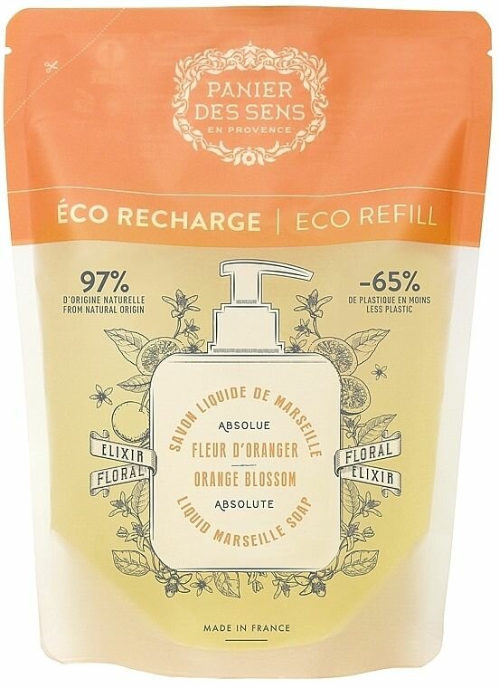 PANIER DES SENS Жидкое мыло Essentials Eco Refill Marseille Soap Provence (рефил)