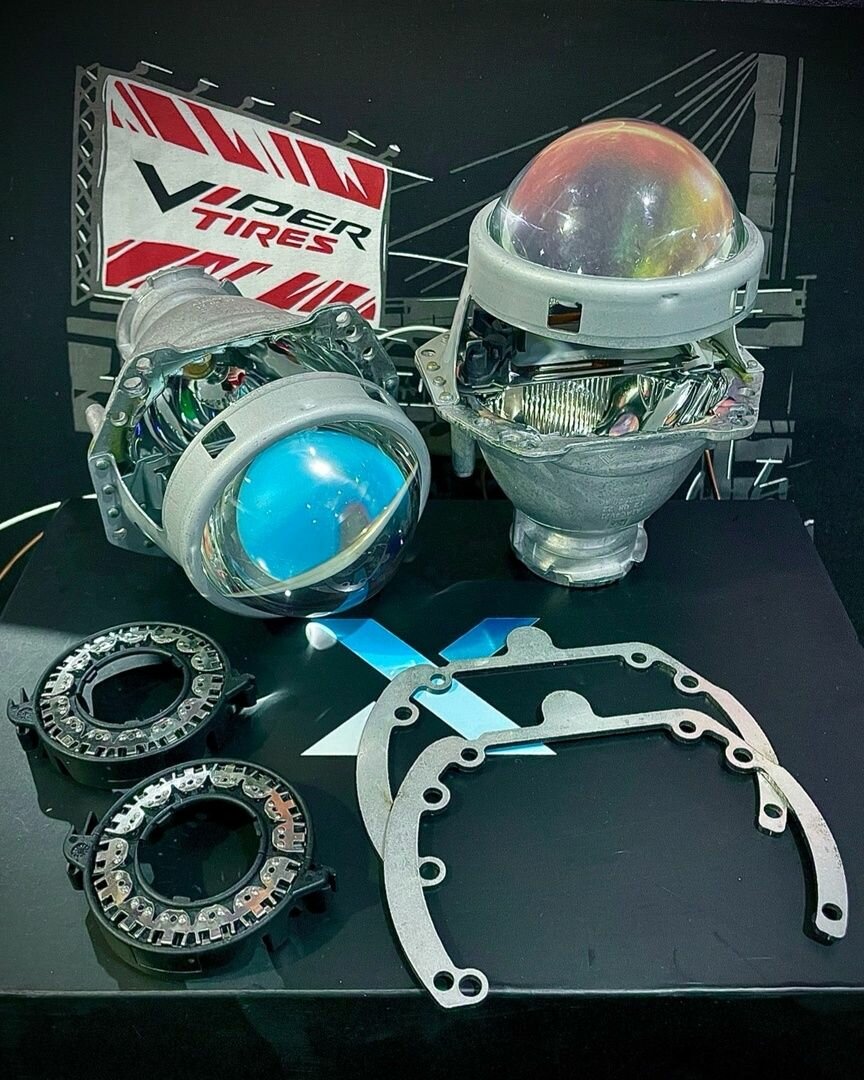 Комплект Би-линз Land Rover Freelander 2 2006-2014 Hella линзы ксенон xenon