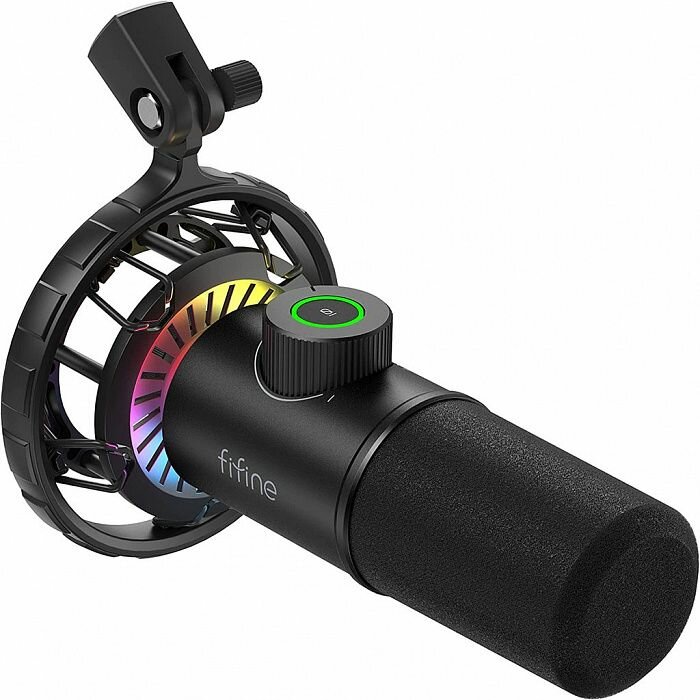 Динамический USB-микрофон FIFINE K658, Black
