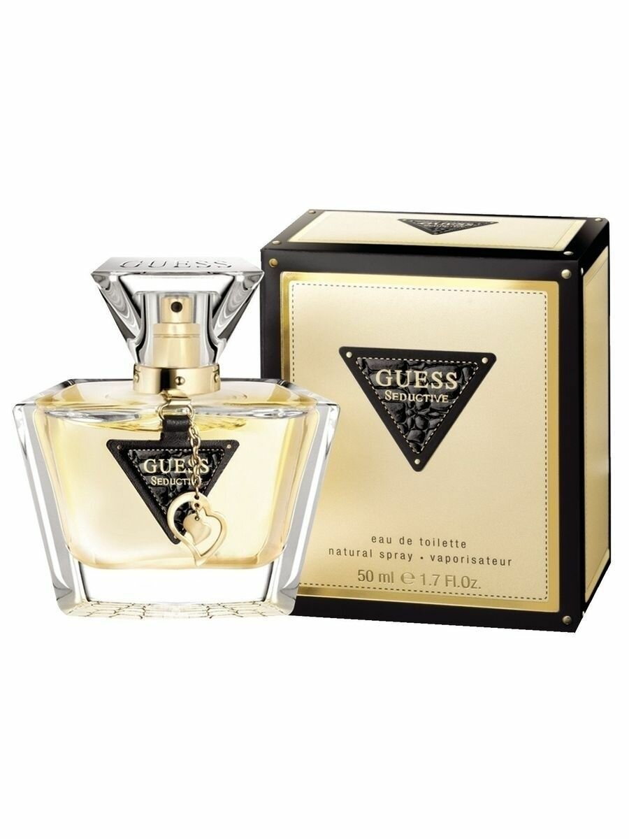 Туалетная вода Guess "Seductive", женская, цветочный аромат, 50мл