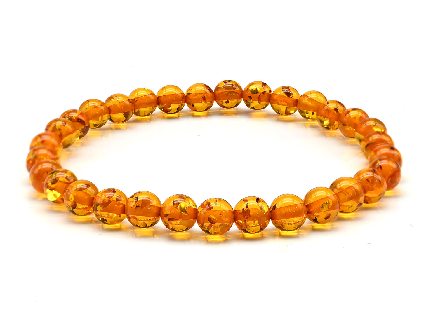 Браслет, янтарь
