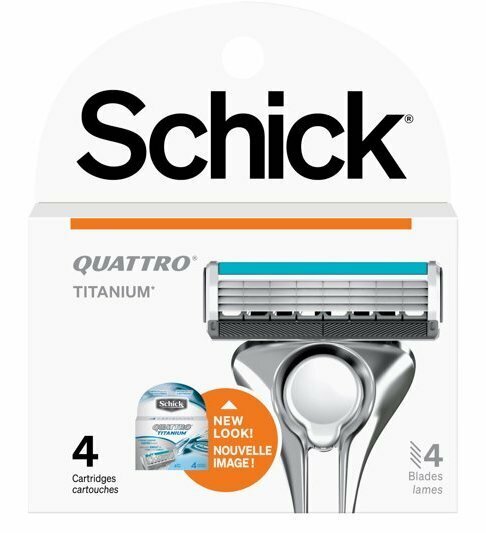 SCHICK Wilkinson sword Quattro Titanium, Сменные кассеты для всех станков Quattro Titanium, Precision, Core motion, 4 шт