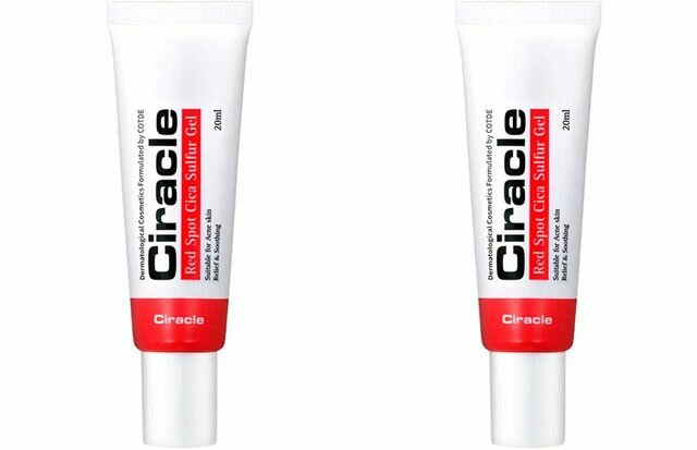 CIRACLE Гель для лица точечный от акне, 20 мл, 2 шт
