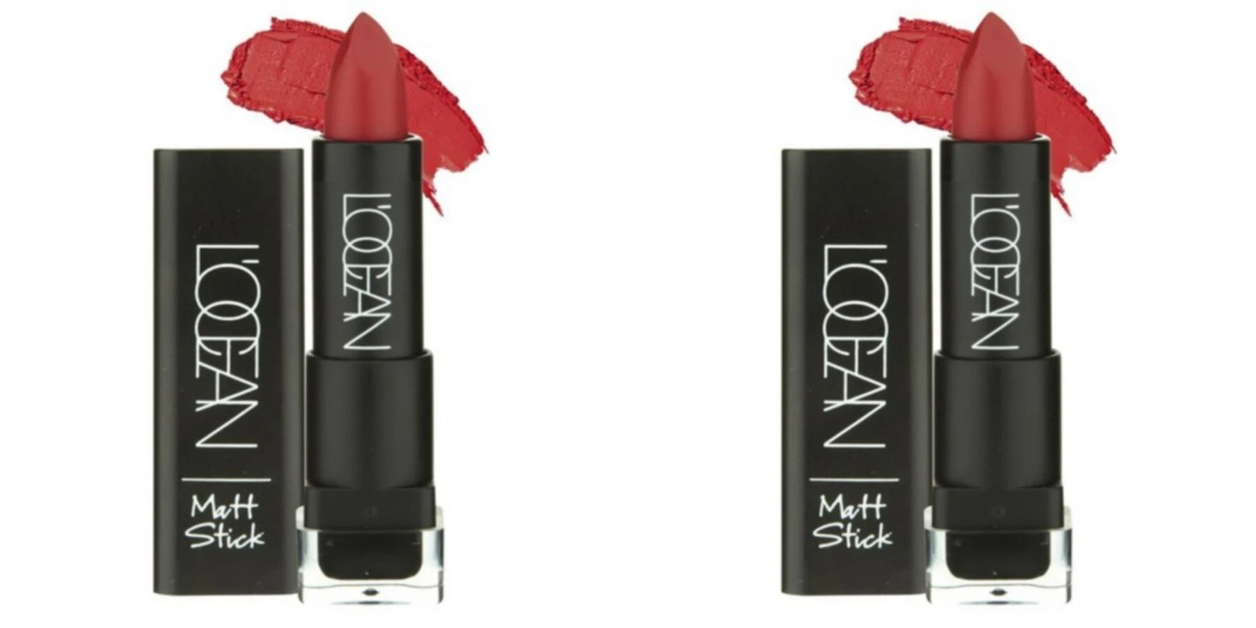 Матовая помада для губ L’ocean Matte Stick 04 Red moon, 3,3 г, 2 шт