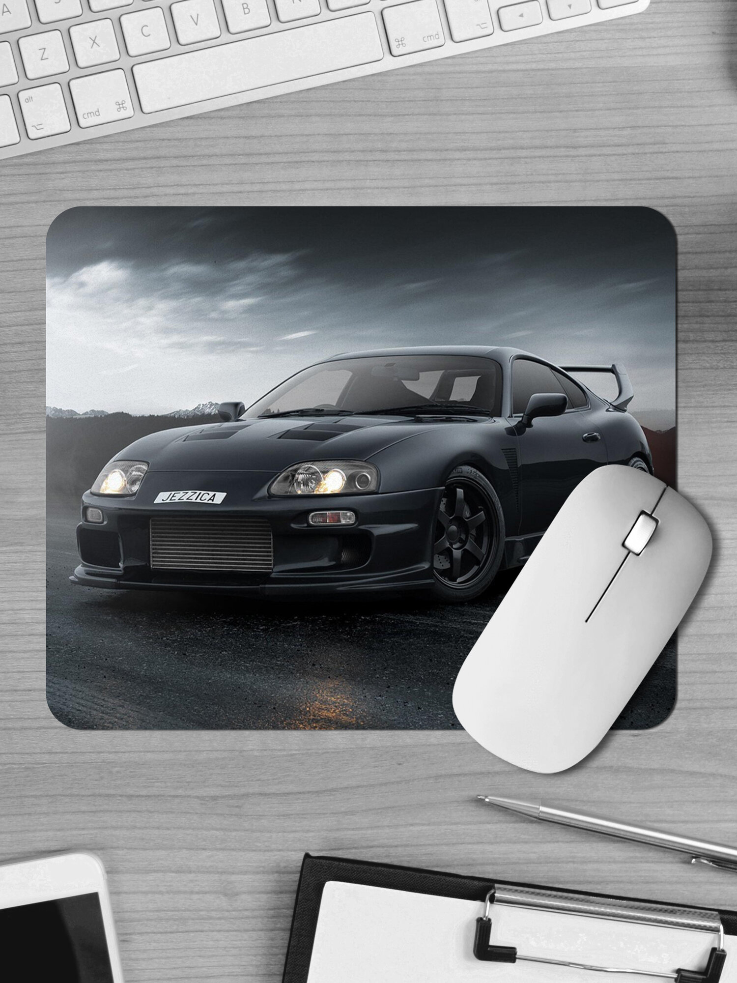 Коврик для мыши / Тойота / Toyota / Супра / Supra / Японец / автомобиль / машина / бпан / стиль / хайп / топ / подарок