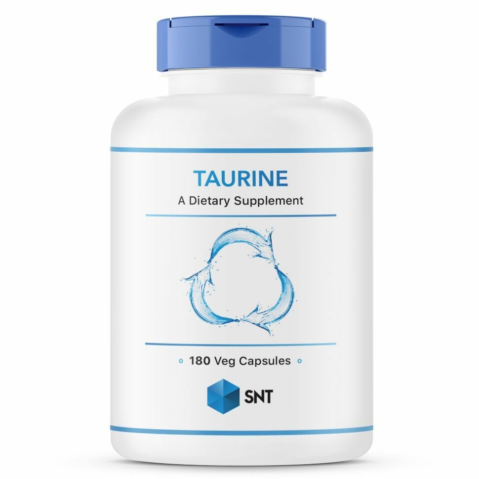 SNT Taurine Таурин 500 мг 180 капсул