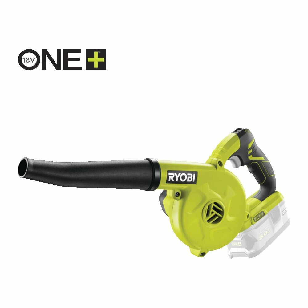 Воздуходувка аккумуляторная RYOBI ONE+ R18TB-0 без аккумулятора в комплекте 5133002915, 18 В, компактное